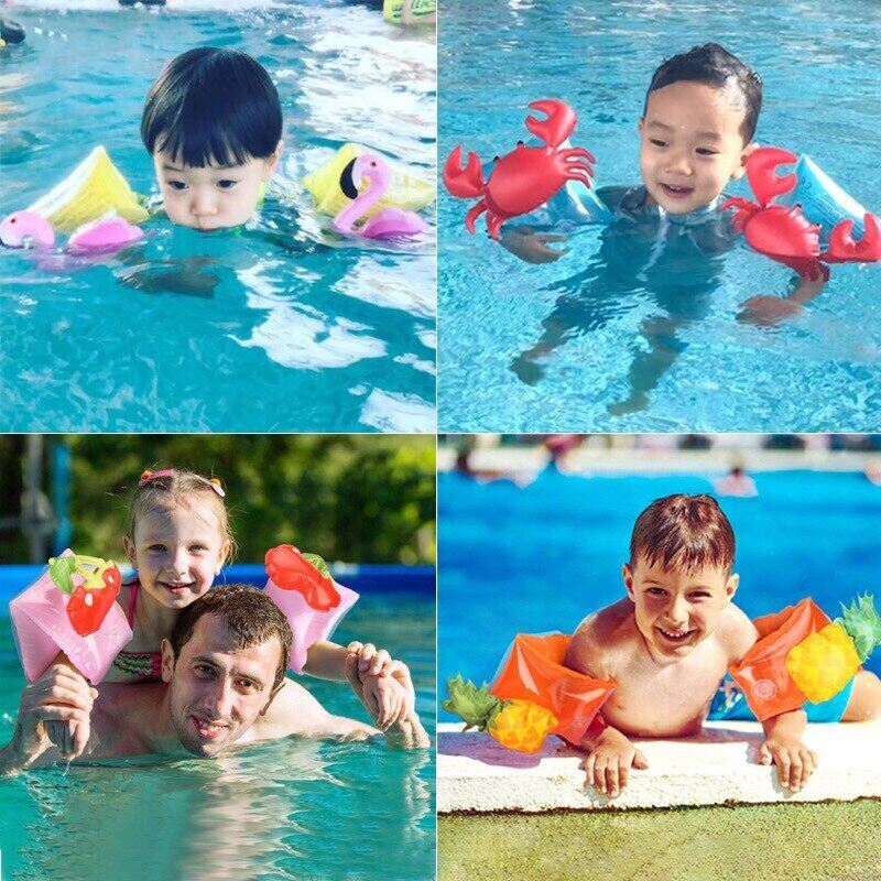 Children Swim Arm Circle Bands Baby Floats Safety Shape Thick ...