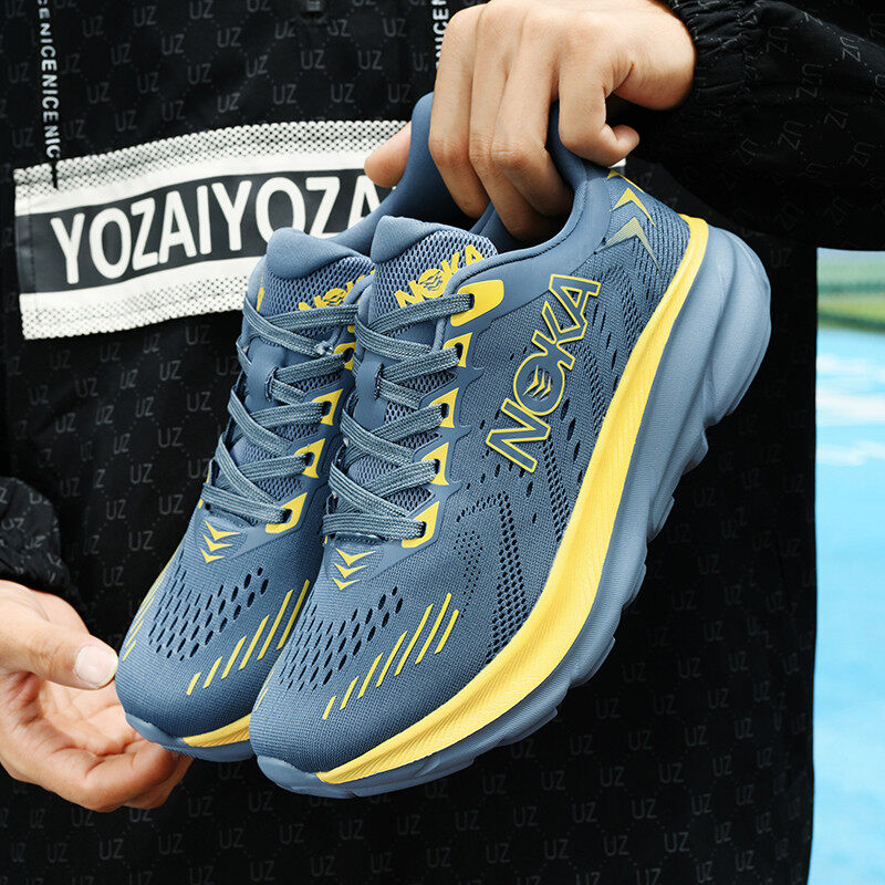 COD HELONG New 2023 Men Running Shoes Breathable Outdoor Sports Shoes ...