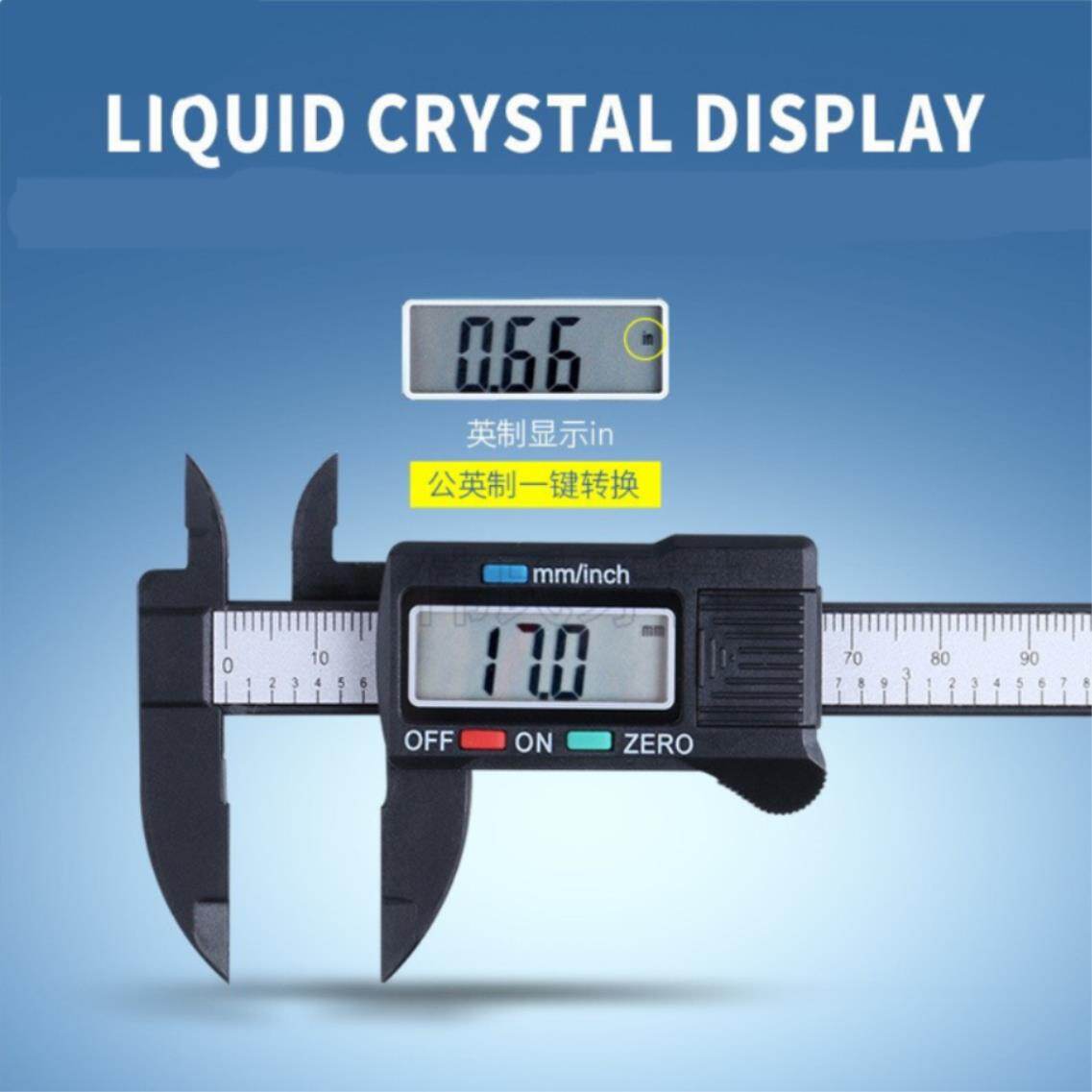 Electronic Digital Calliper 150mm Plastic Digital Caliper Vernier ...