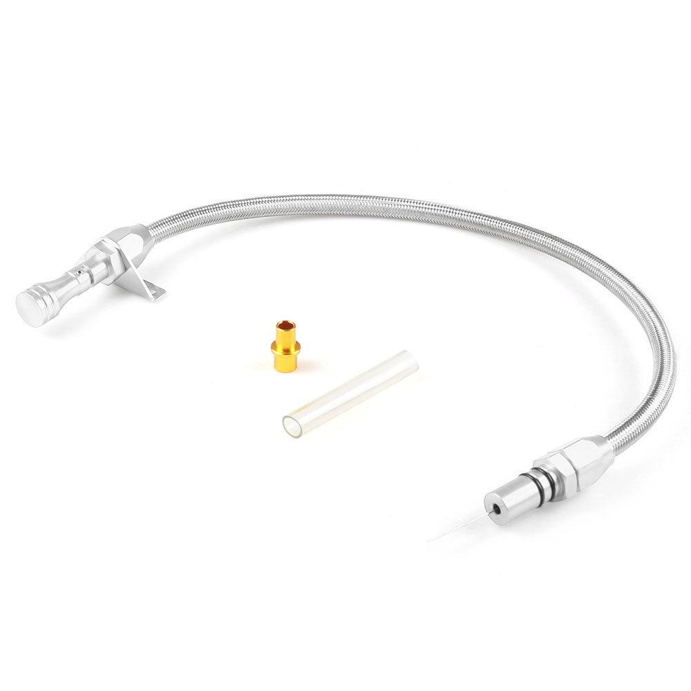 เงิน th350 th400 สแตนเลสที่มีความยืดหยุ่นส่ง dipstick forgm Chevy TH ...