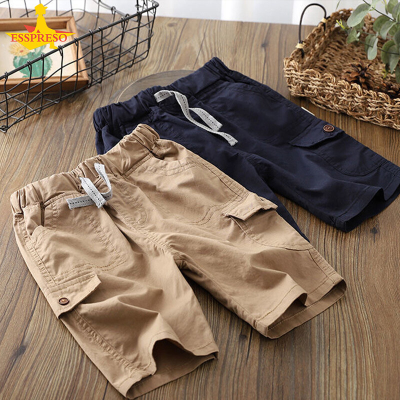 Esspreso Boys Shorts Children 'S Thin New Five-Point Pants Middle And Large Children 'S Pants ...
