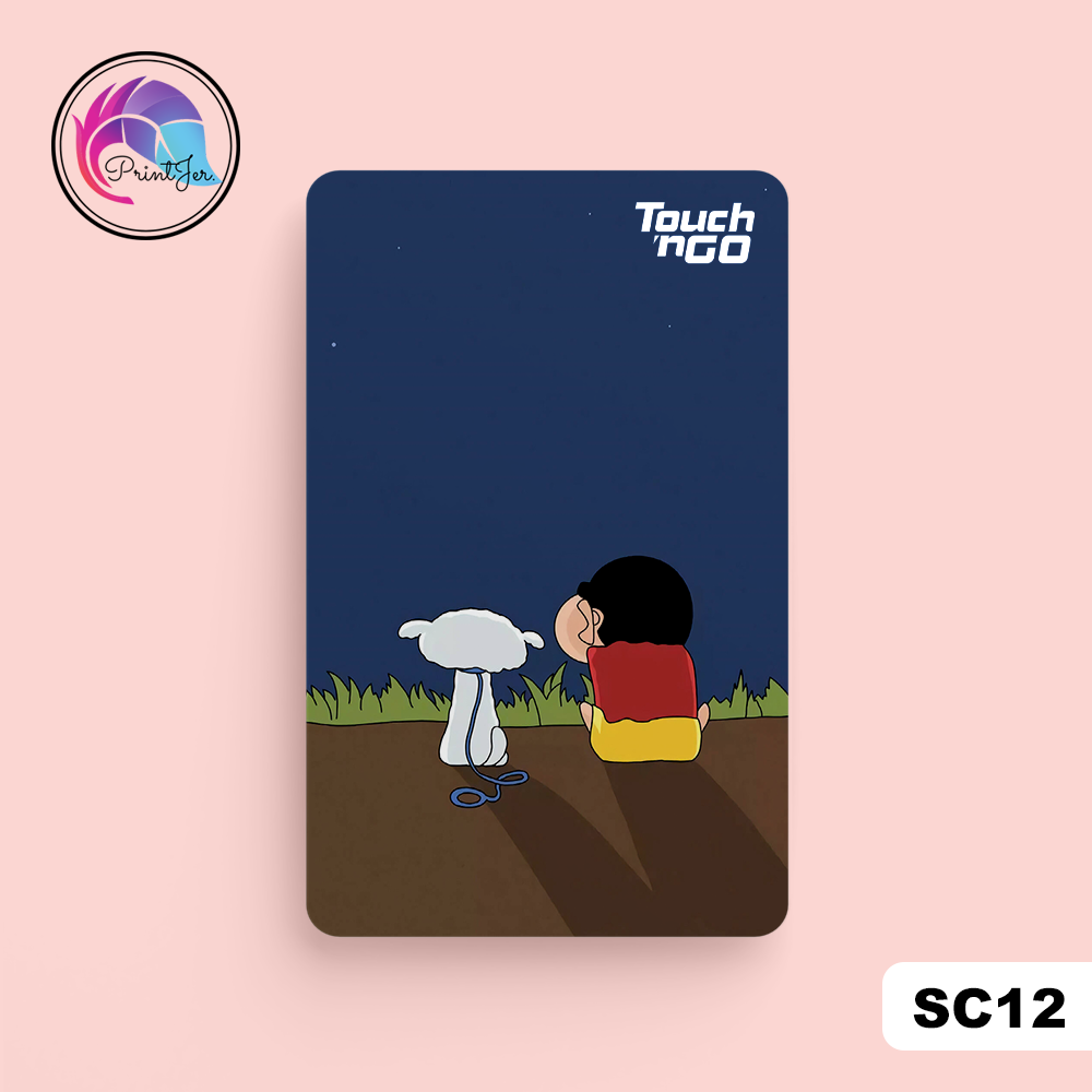 SHIN CHAN ( SERIES 2 ) - Touch n Go Card Sticker Cover (Waterproof, High Quality) ,TNG CARD ...