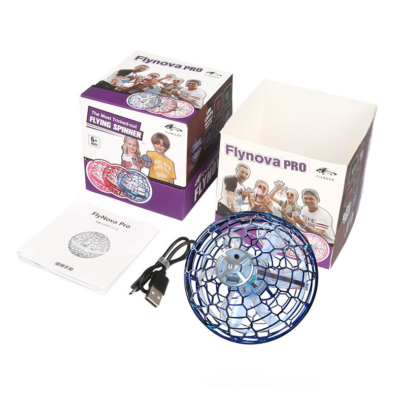 [ORIGINAL] Flying Ball Boomerang Spinner Flyorb Gyro Toy Hand ...