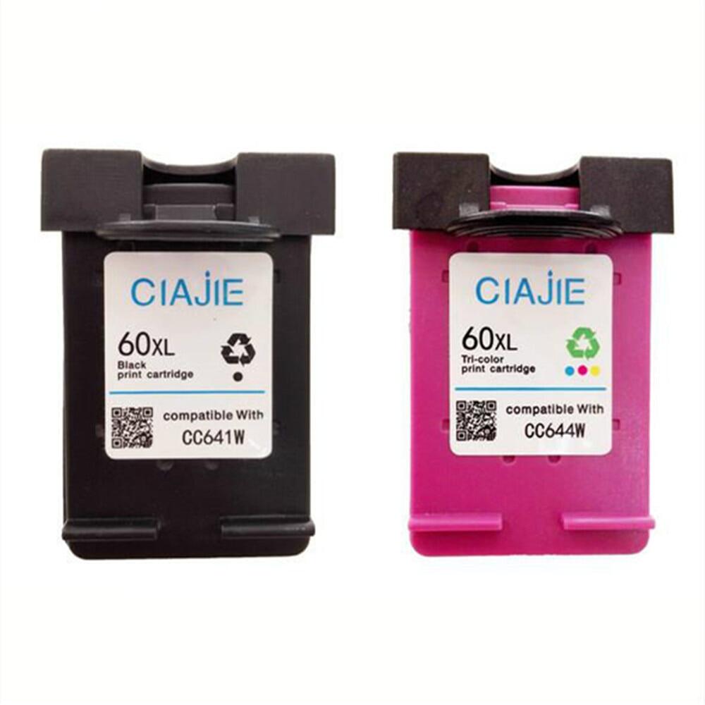 60XL Ink Cartridge 60 Compatible For Hp Photosmart C4780 C4783 C4795 ...