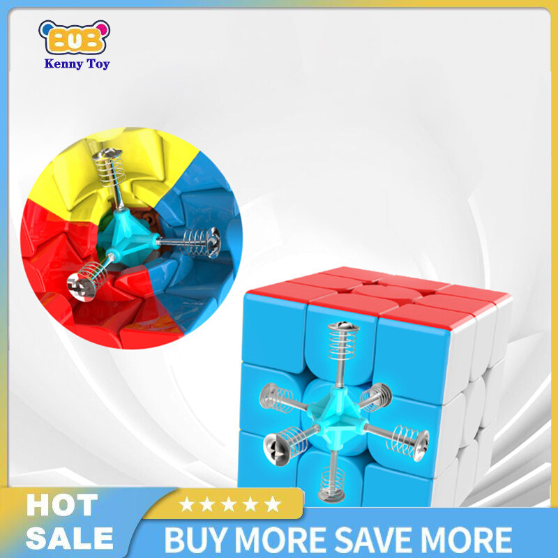 Moyu Meilong 3X3 Speed Cube Stickerless Ergonomic Magic Cube เด็กปริศนา ...