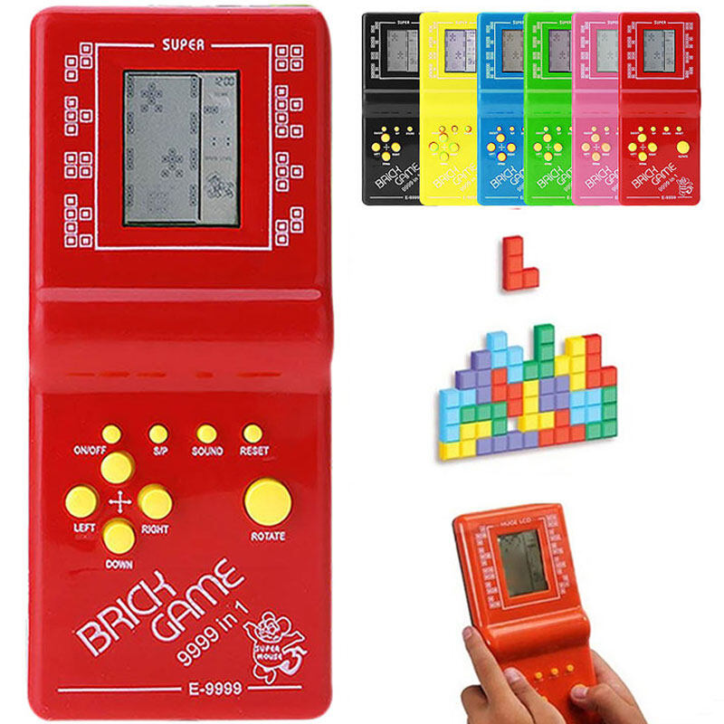 𝟵,𝟵𝟵𝟵 𝗜𝗡 𝟭 》 Tetris Brick Game Games Classic Retro Handheld Toy Gift ...
