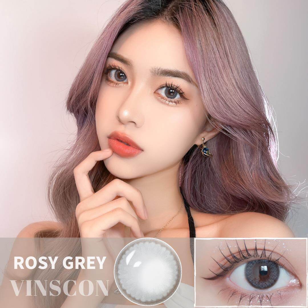 VINSCON Contact Lens Rosy Series 14.2mm (Original Import from KOREA ...