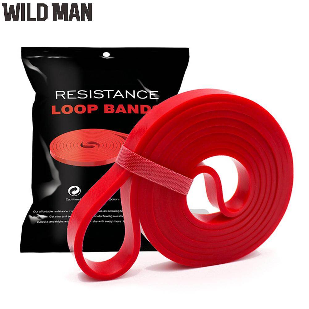 【WILD MAN】Elastic Resistance Band Exercise Expander Stretch Fitness ...