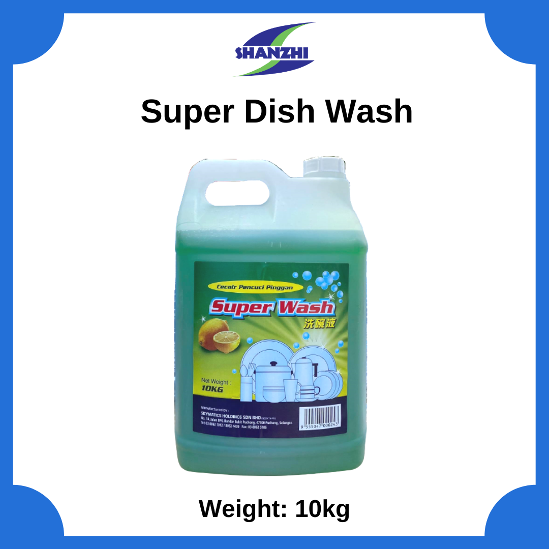 Super Wash Dishwash / Pencuci Pinggan 10kg | Lazada