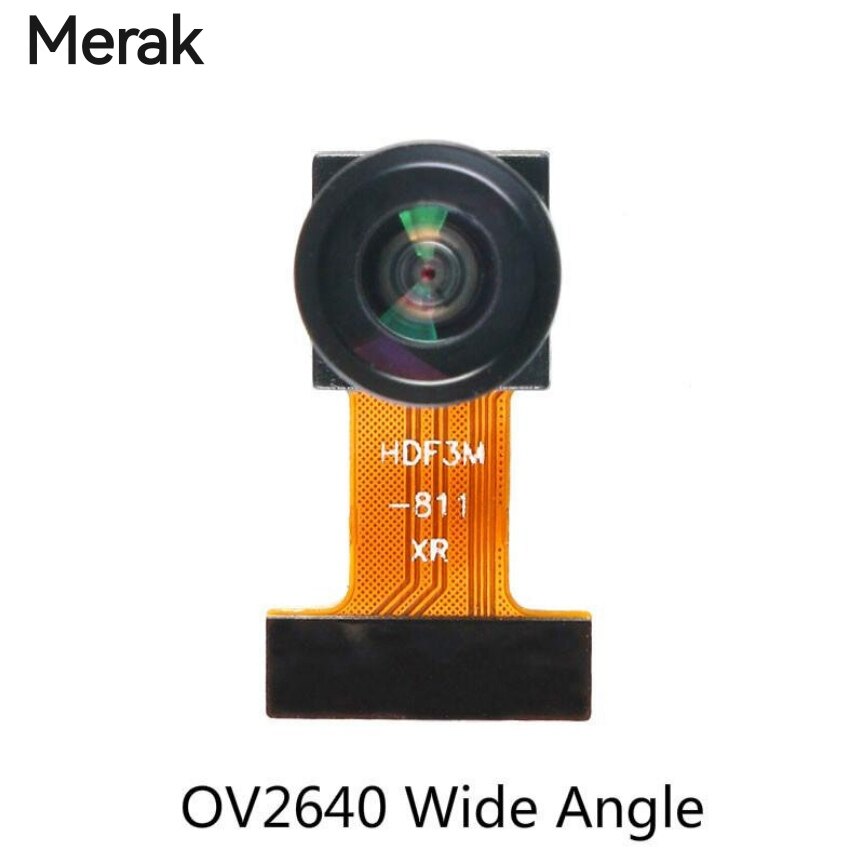 โมดูลกล้อง ESP32 OV2640โมดูลเซนเซอร์รับภาพ CMOS เลนส์แสดงมุมกว้าง2ล้าน ...