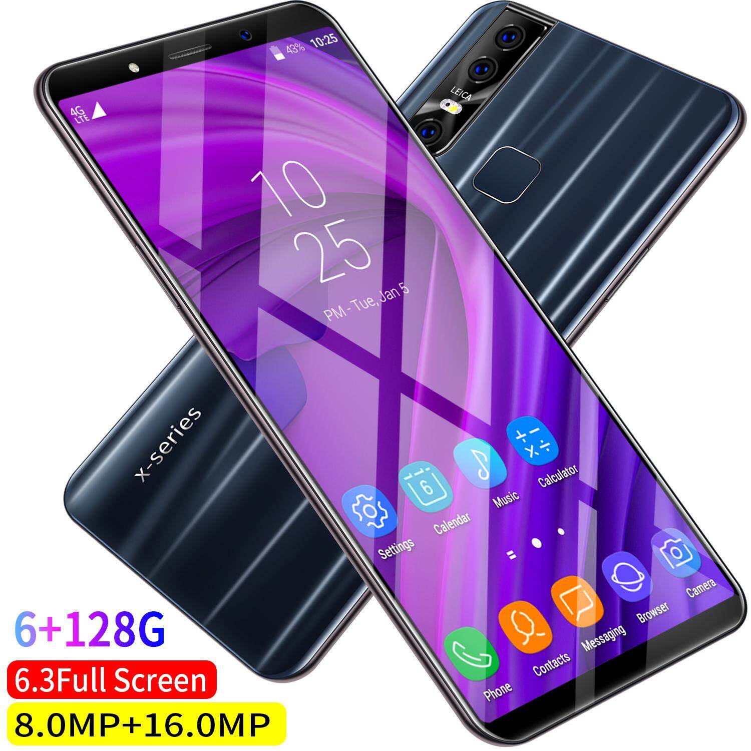 Mobile Ultra-Thin Smartphones With 6Gb+128Gb Large Memory Unlock ...