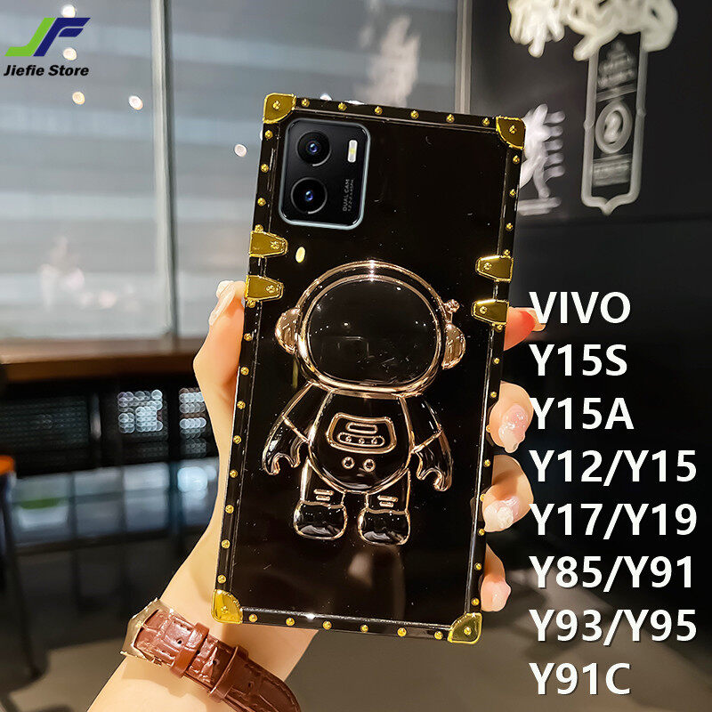 Jiefie 3D ตุ๊กตามิกกี้มินนี่กรณีโทรศัพท์สำหรับ VIVO V15 แฟชั่นสหายมิกก ...