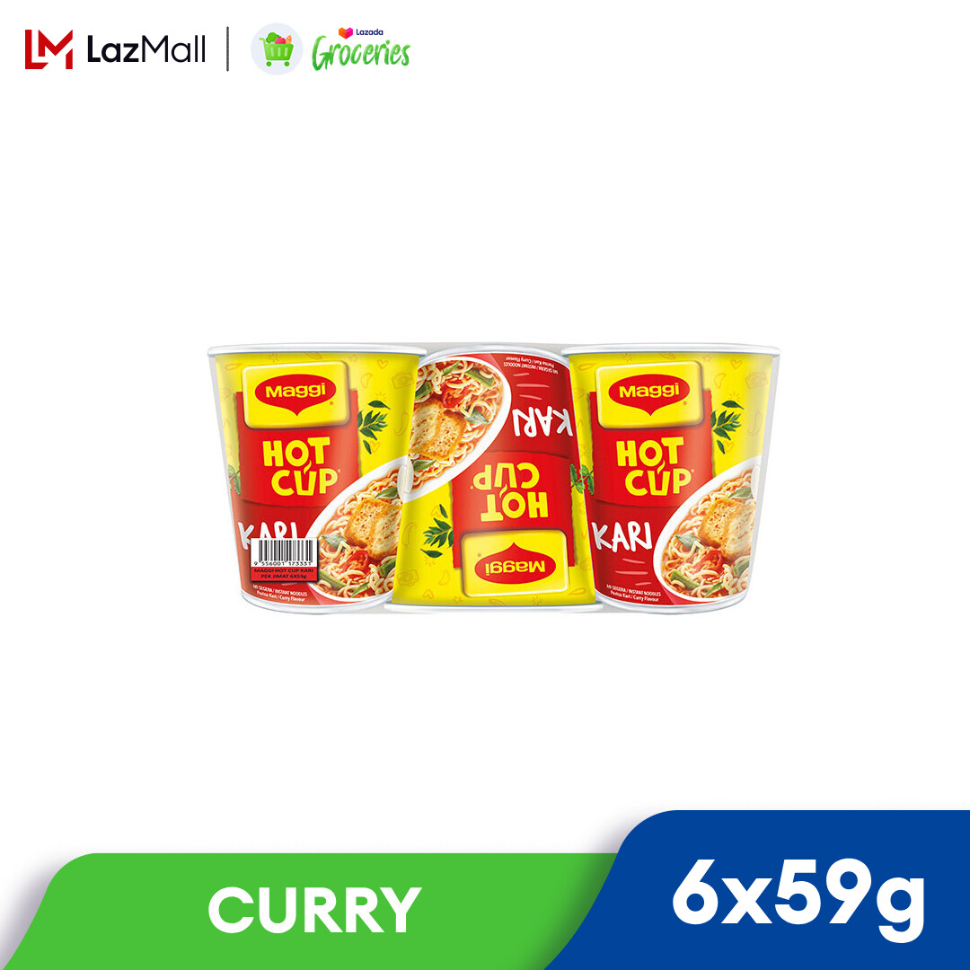 MAGGI Hot Cup Curry 6 cups | Lazada