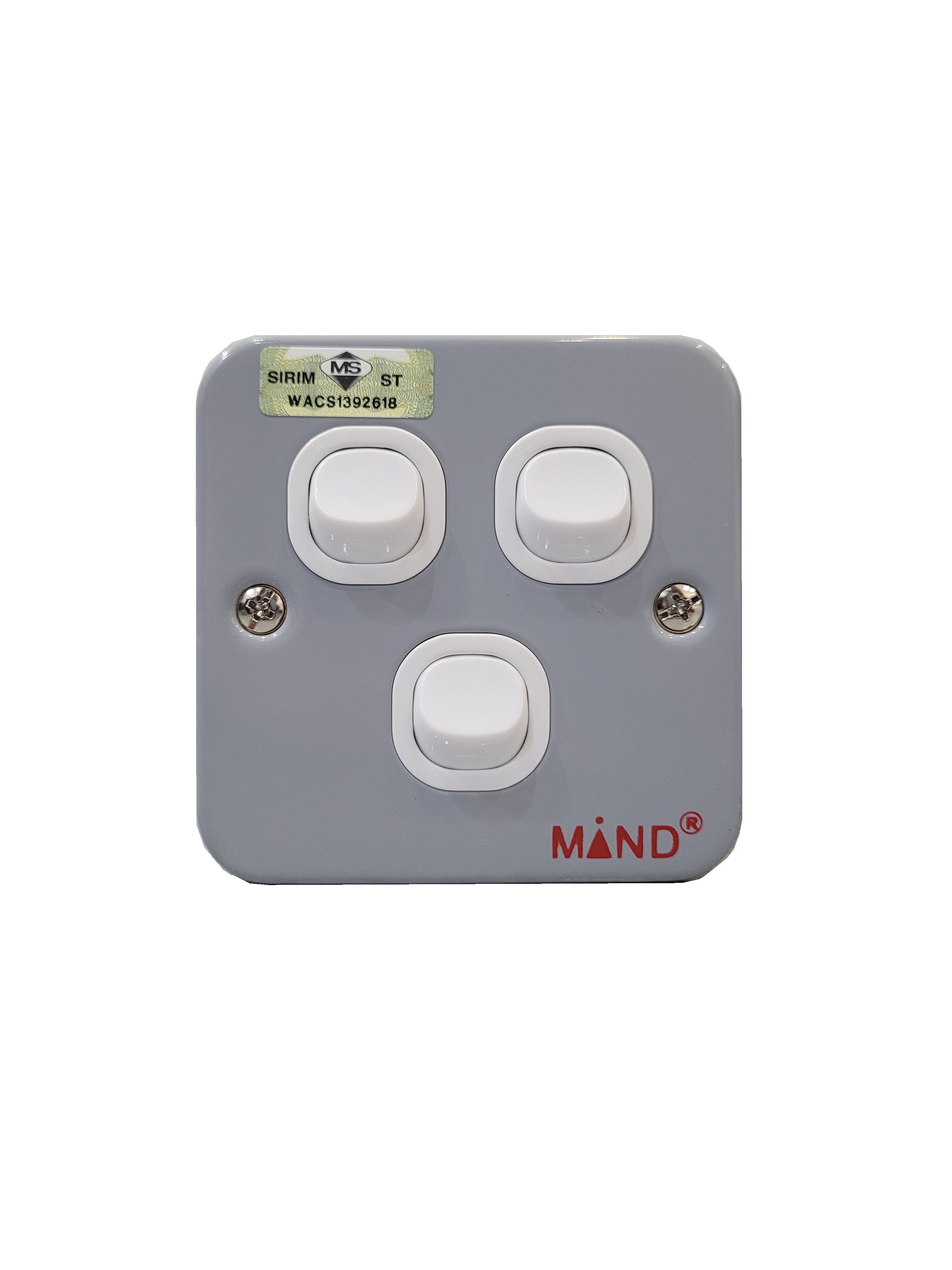 MIND Metal Clad Switch & 13A Socket | Lazada