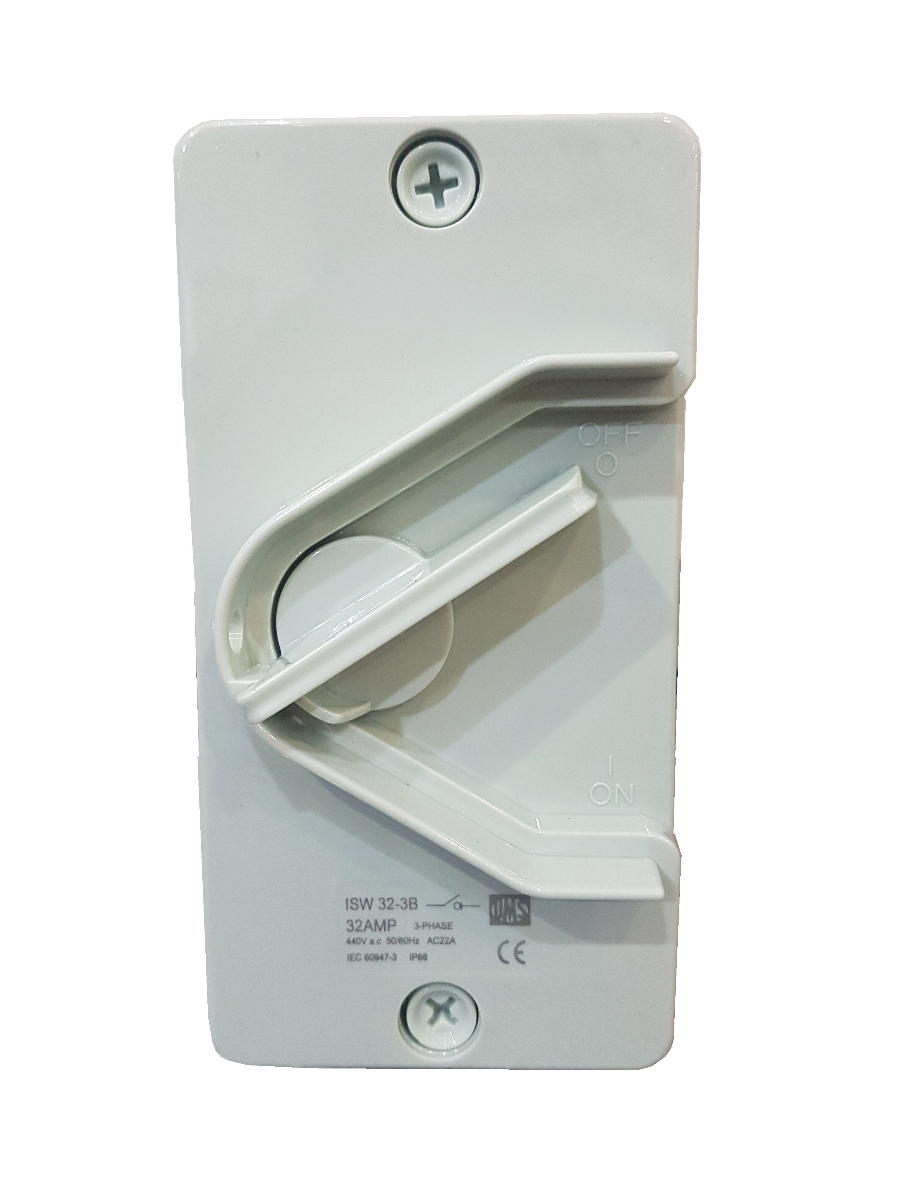 UMS 3Pole Isolator IP66 (20A/ 32A/ 40A/ 63A) | Lazada