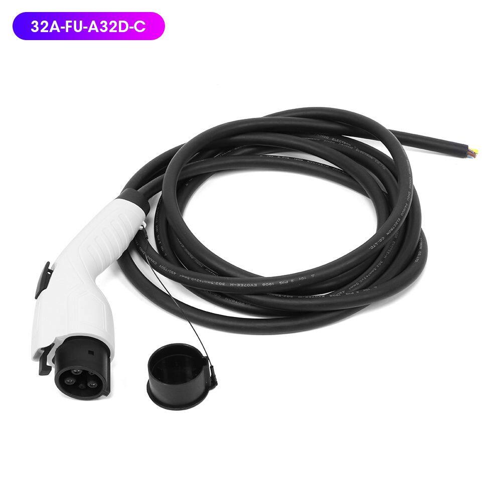16/32A EV ชาร์จประเภท 1 สำหรับ SAE j1772 หญิงเชื่อมต่อรถยนต์ไฟฟ้าสถานี ...