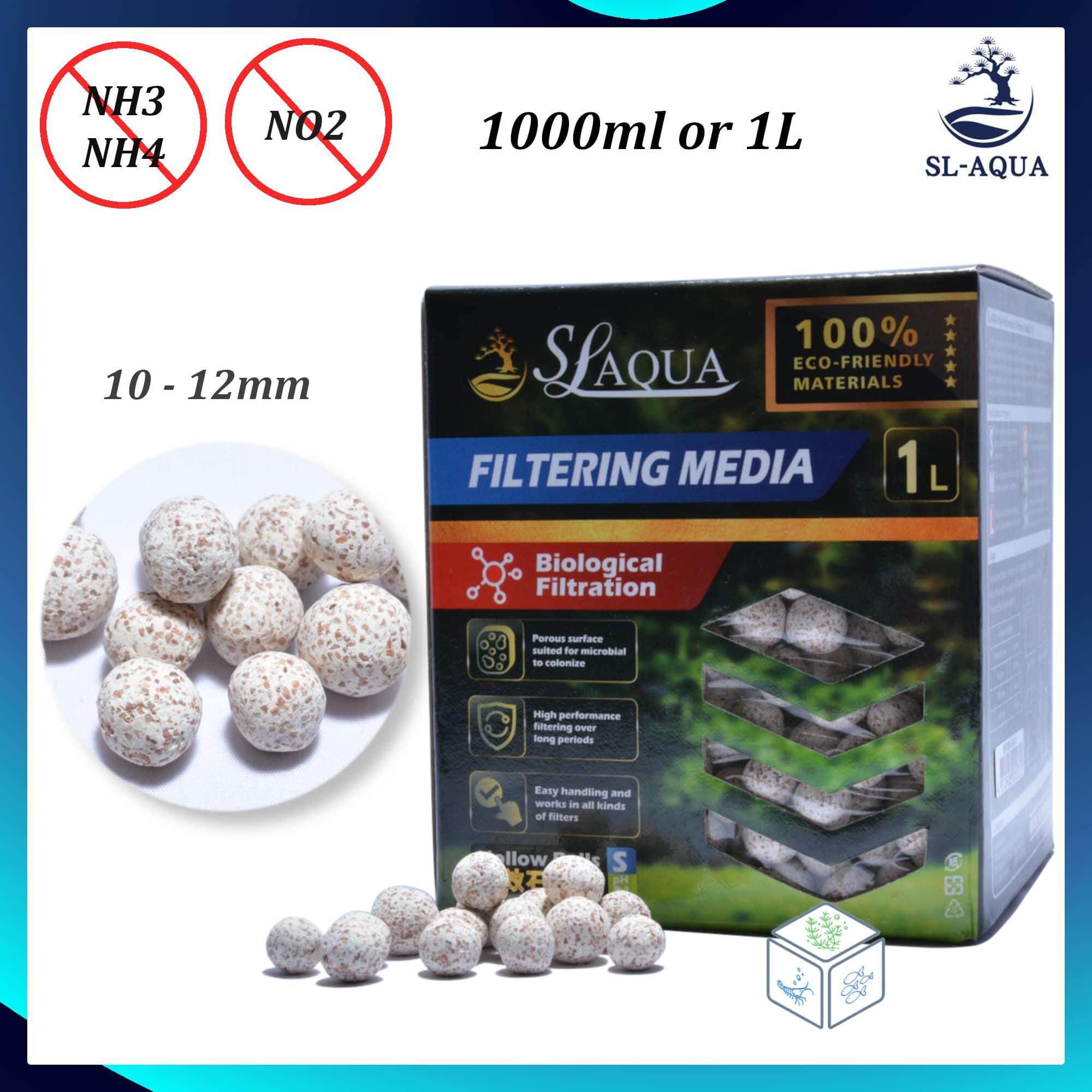 SL Aqua Hollow Ball Bio Filter Media 1L | bio filter media aquarium bio ...