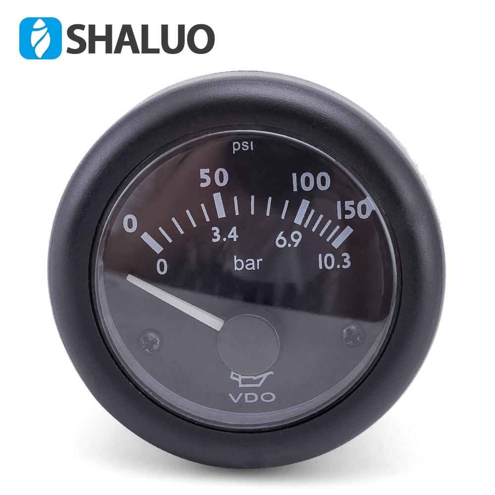VDO Oil Pressure Meter Diesel Engine Meter Oil Pressure Gauge 12V24V ...