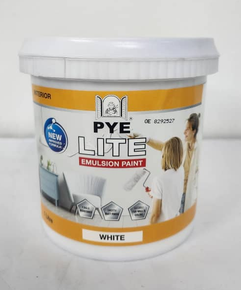 PYE LITE EMULSION PAINT (WHITE) | Lazada