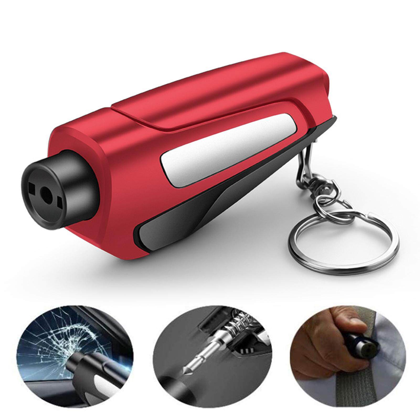 3 in 1 Car Life Key Chain Portable Convenient Seat Safety Hammer Car ...