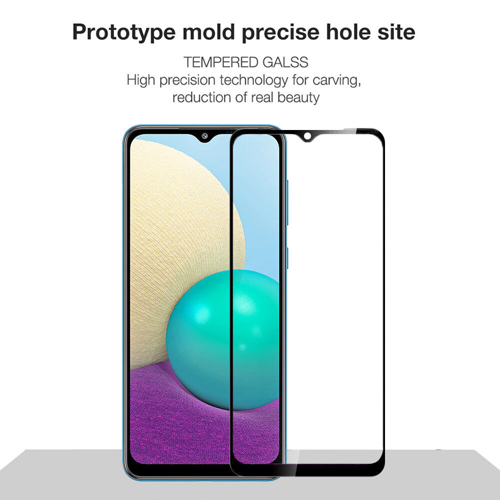 Samsung Galaxy A02 3-In-1แก้วป้องกันสำหรับ Samsung Galaxy A02 A 02 2021 ...