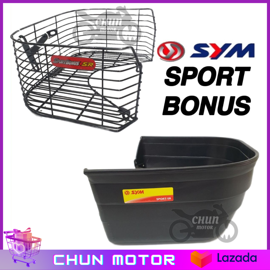 High Quality Basket SYM SPORT BONUS SR 110 (Bakul Besi/PVC/Motor Raga ...