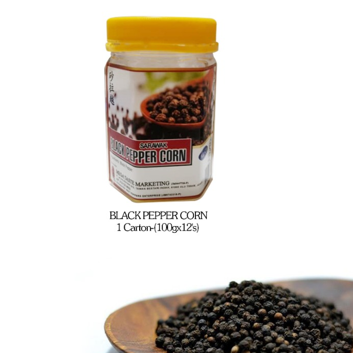SARAWAK BLACK PEPPER CORN-100g | Lazada