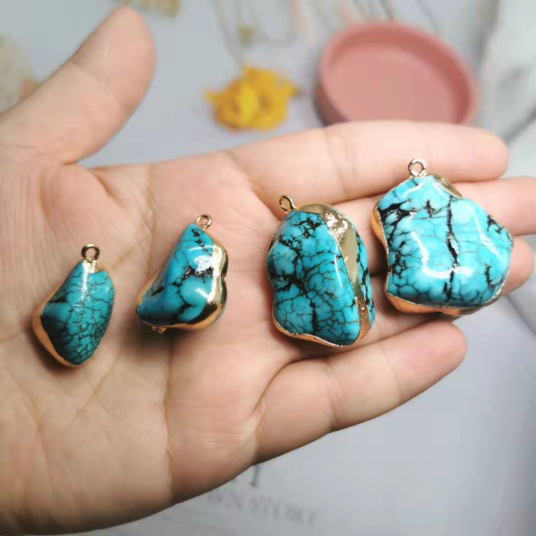 8 ~ 30มม.ChaoQi TurquoiseแกะสลักSkulls,IvoryกะโหลกศีรษะสีขาวTurquoise ...