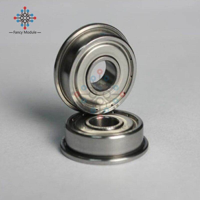 Steel Bearings Balls MTGATHER 10PCS A Set F695zz Flanged Bearing Mini ...