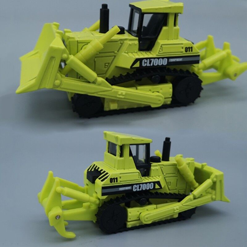 รถดันดินอัลลอยด์ Diecast 11ซม. โมเดลเครื่องจักรก่อสร้างคอลเลกชัน CL7000 ...