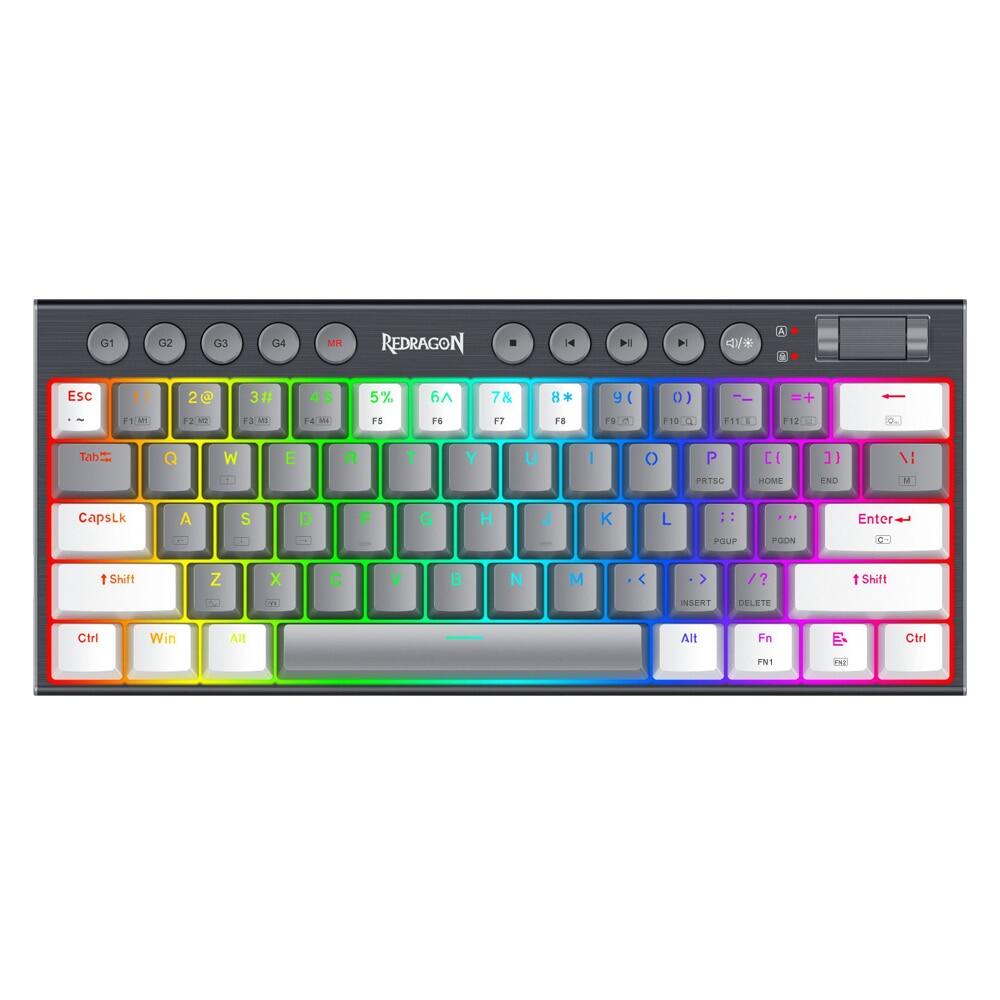 REDRAGON Soraka K647 RGB USB Mini Slim Ultra-Thin Designed Wired ...