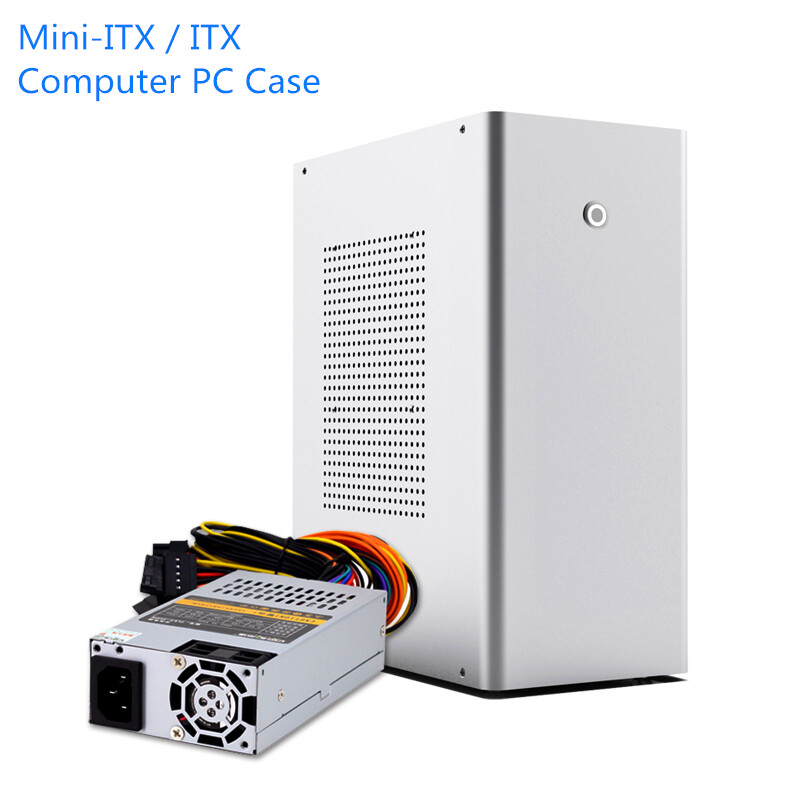 CEMO L1อลูมิเนียม Mini ITX เคสเอชทีพีซีเกมกล่องแชสซีคอมพิวเตอร์ Desktop ...