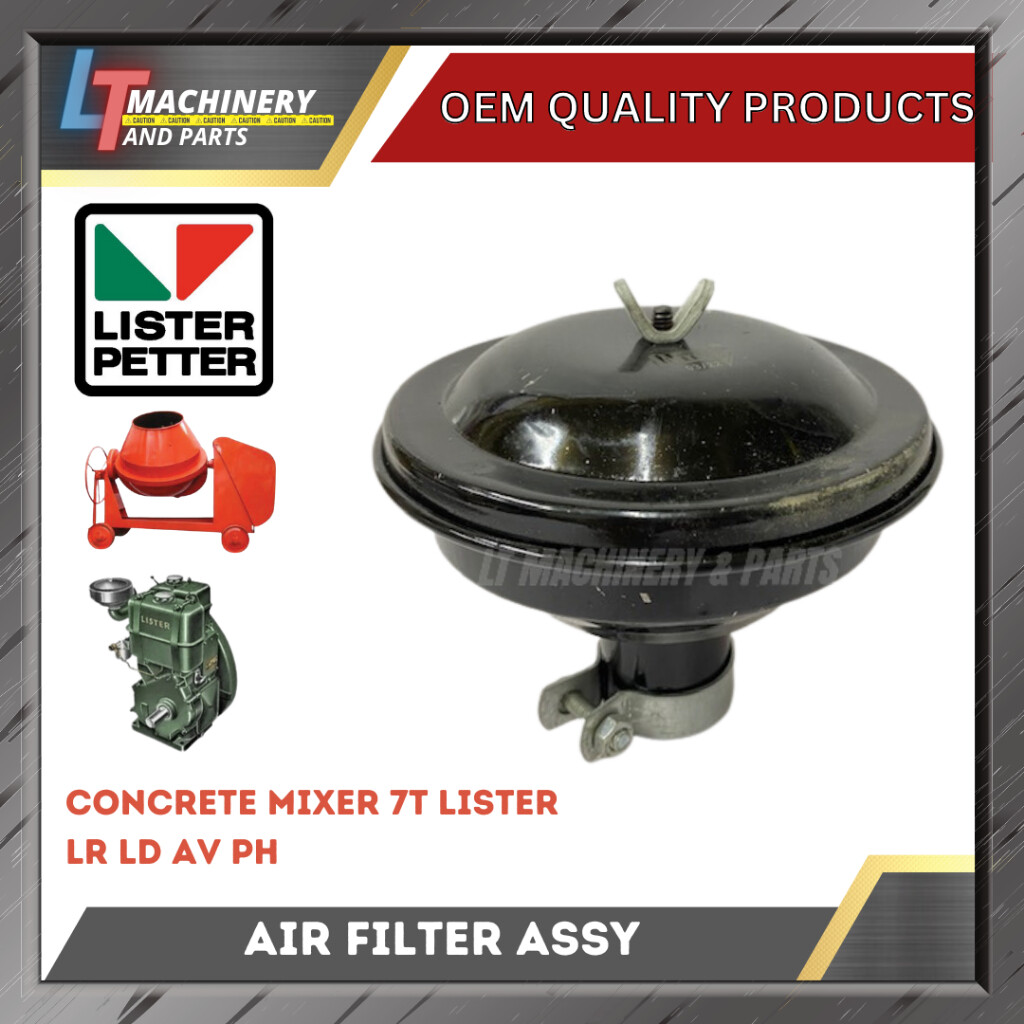 Concrete mixer 7T Mesin bancuh simen India Petter Av1 Air cleaner ...