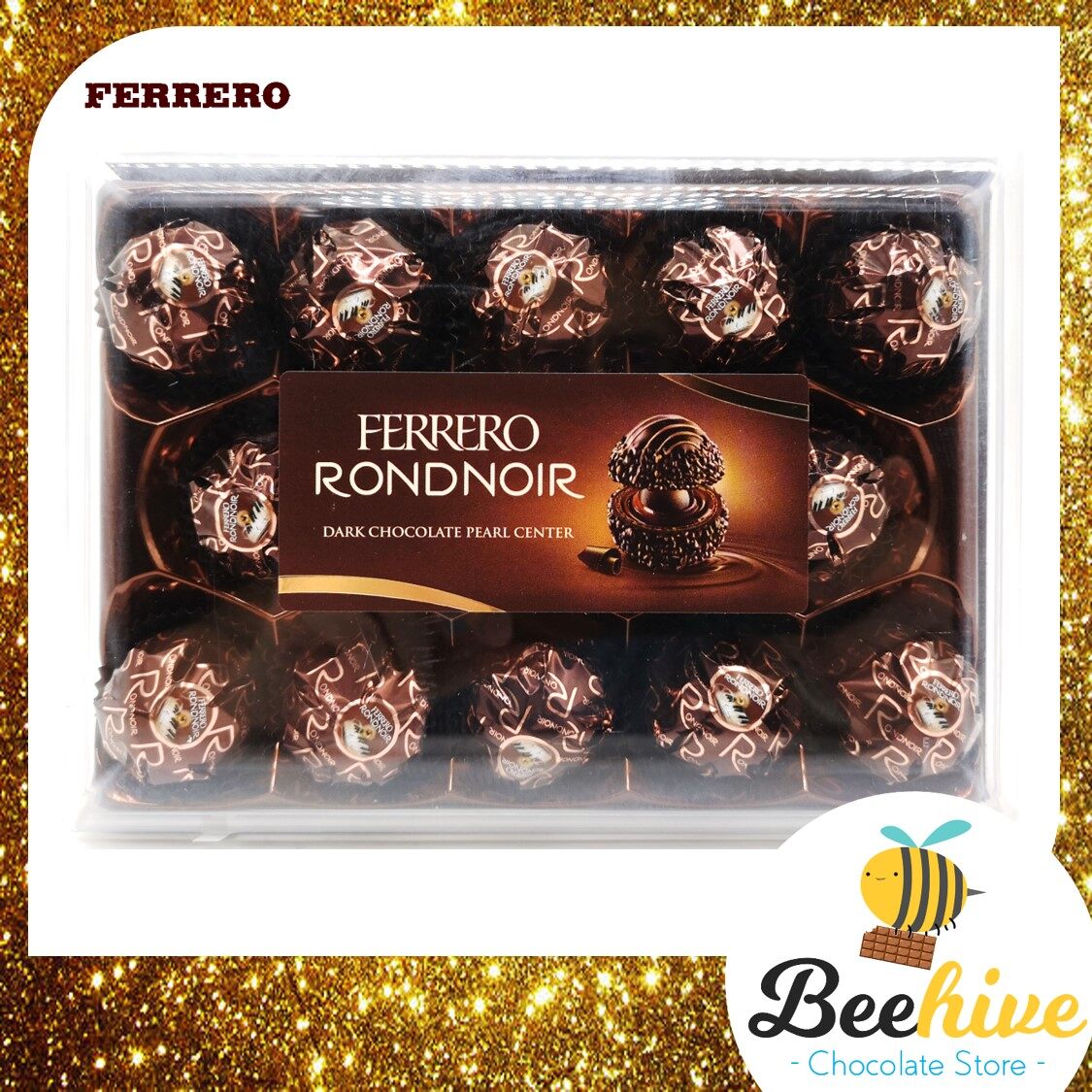 Ferrero Rondnoir Dark Chocolate Pearl Center T14 138g | Lazada