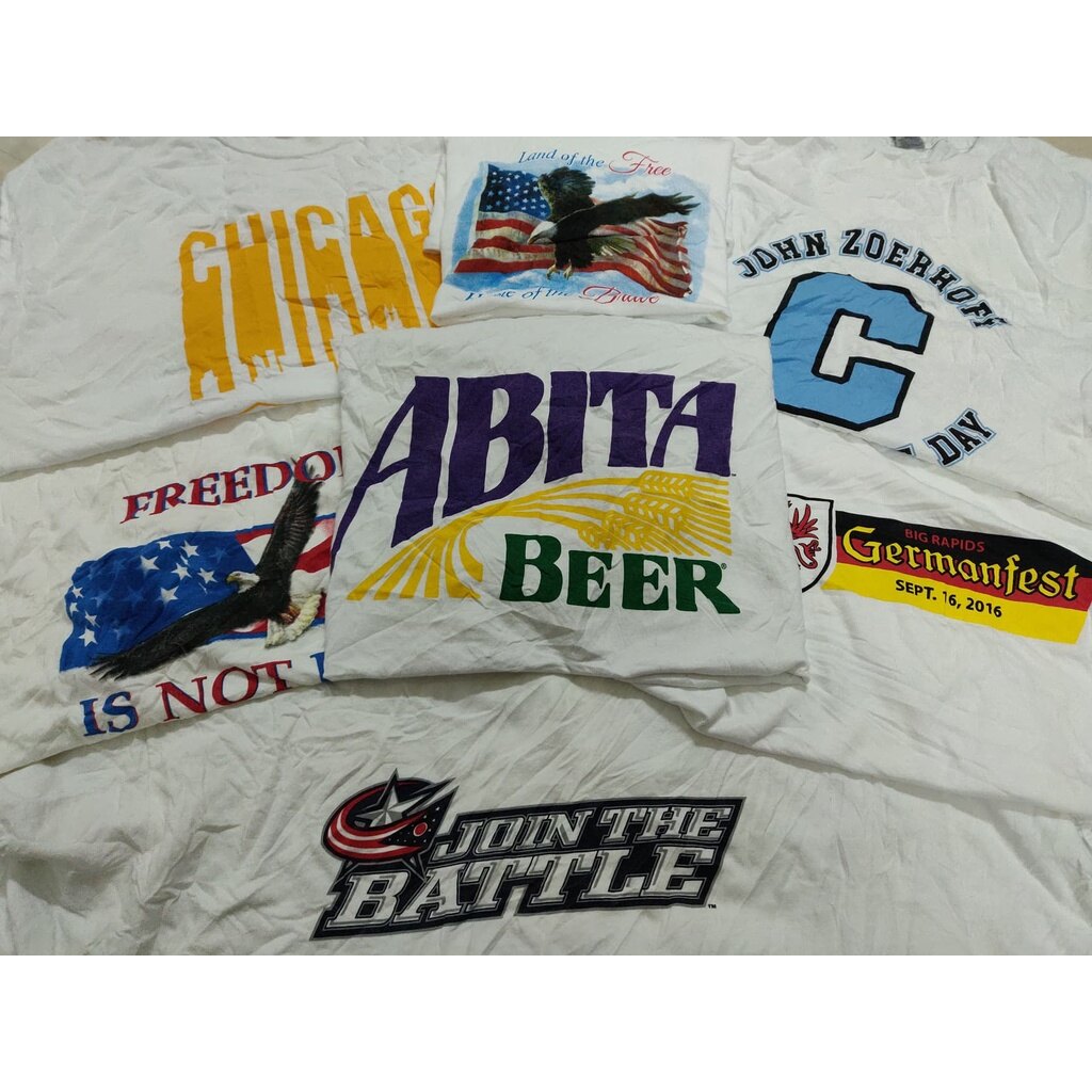 เสื้อยืดมือสอง ผ้าขาว เกรดดีที่สุด A ไร้ตำหนิ - T-shirt second hand ...