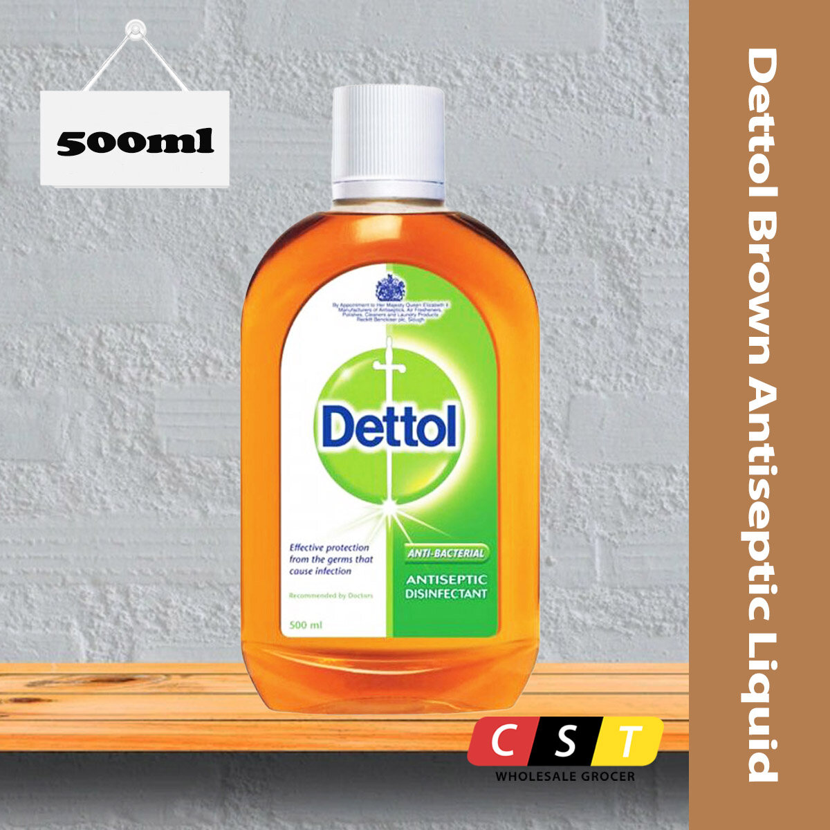 Dettol Brown Antiseptic Liquid 500ml | Lazada