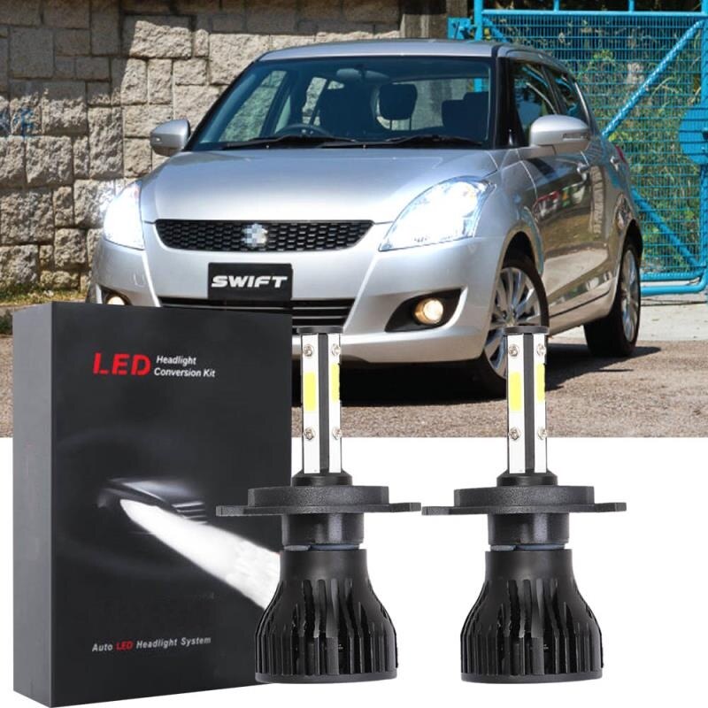 for SUZUKI SWIFT 2005-2019 (Head Lamp) - 1 Pair LED Headlight 6000K ...