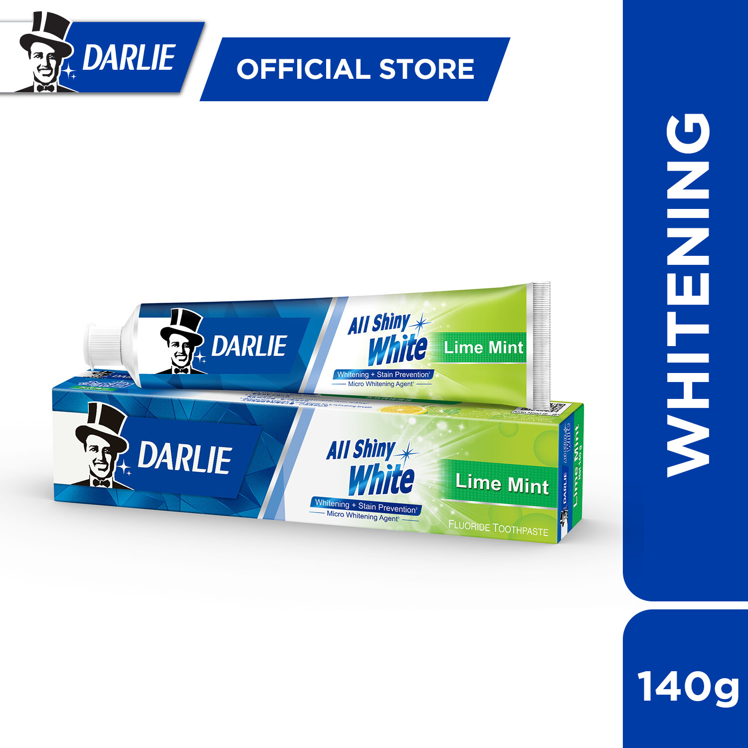 Darlie All Shiny White Toothpaste 80g / 140g Ubat Gigi Halal Product ...