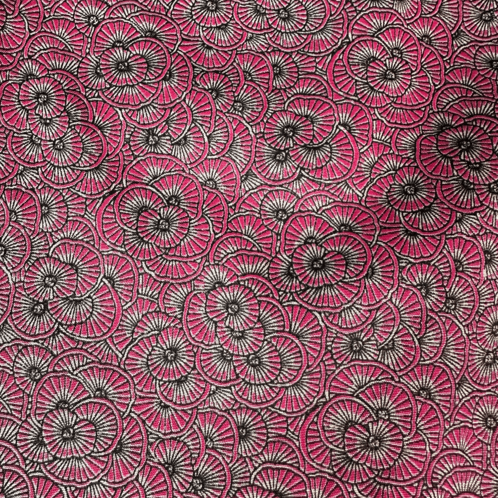 kain tetron cotton bunga bidang 48”cotton fabric 48” | Lazada