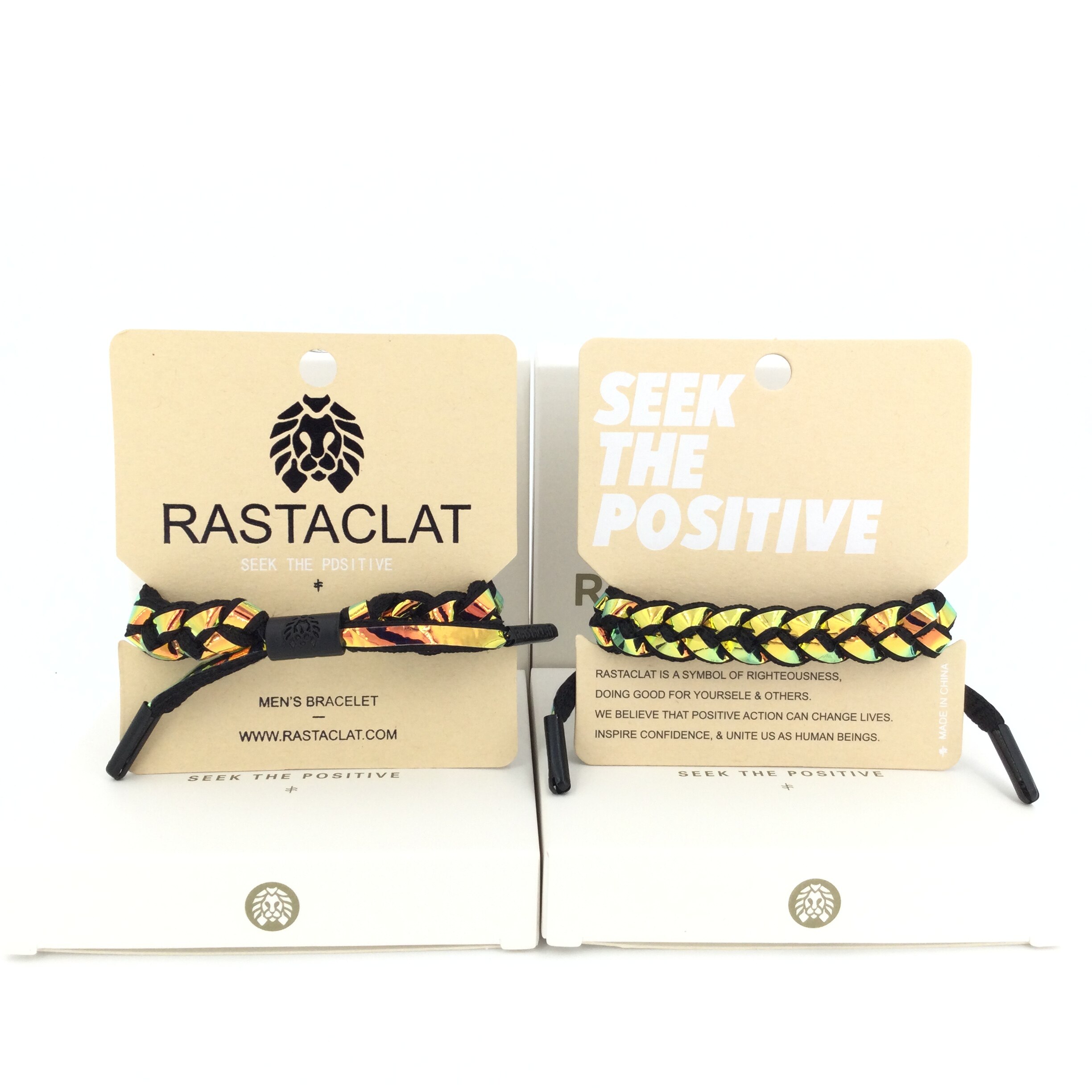 พร้อมสต็อกสร้อยข้อมือ RASTACLA สิงโตน้อยเชือกผูกรองเท้าแฟชั่นคู่ของขวัญ ...