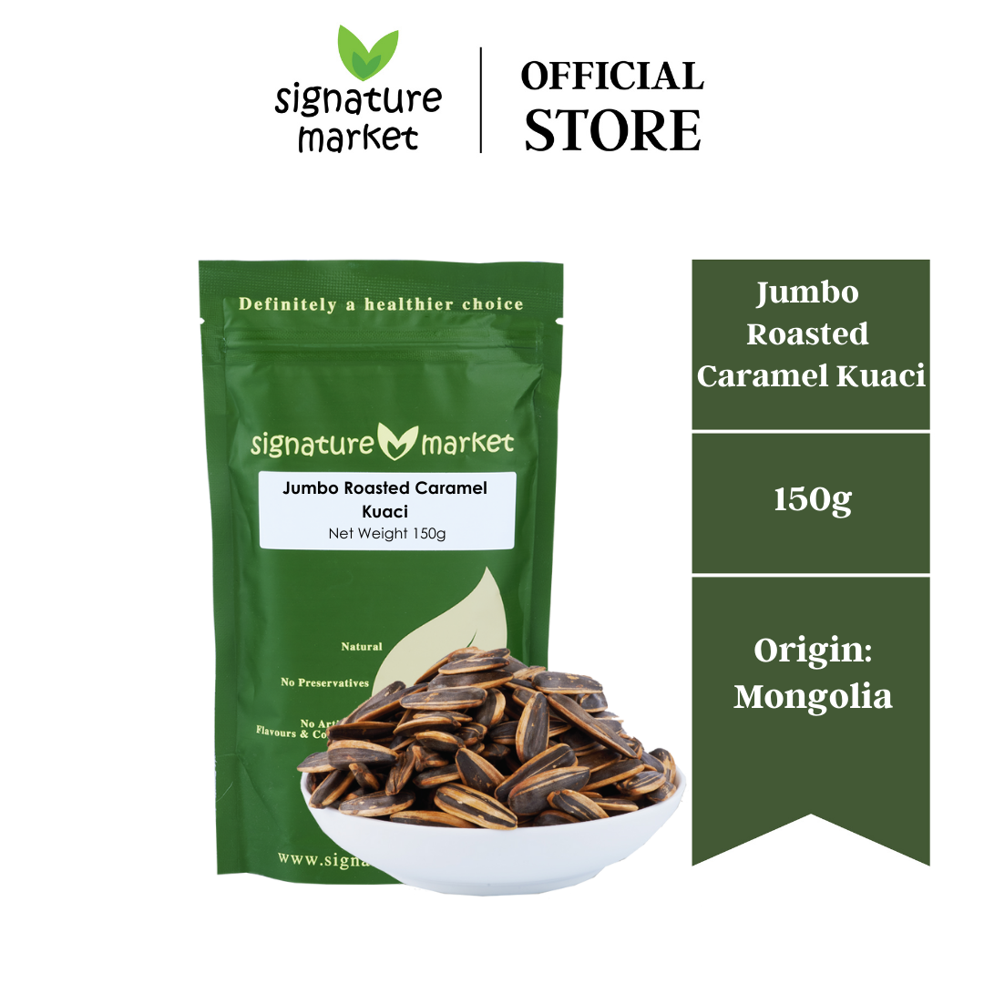 Signature Market Jumbo Roasted Caramel Kuaci (150g) | Lazada