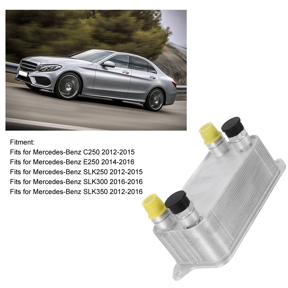 ออโต้คูลเลอร์น้ำมันเหมาะสำหรับ mercedes benz slk250 300 350 c250 e250 ...