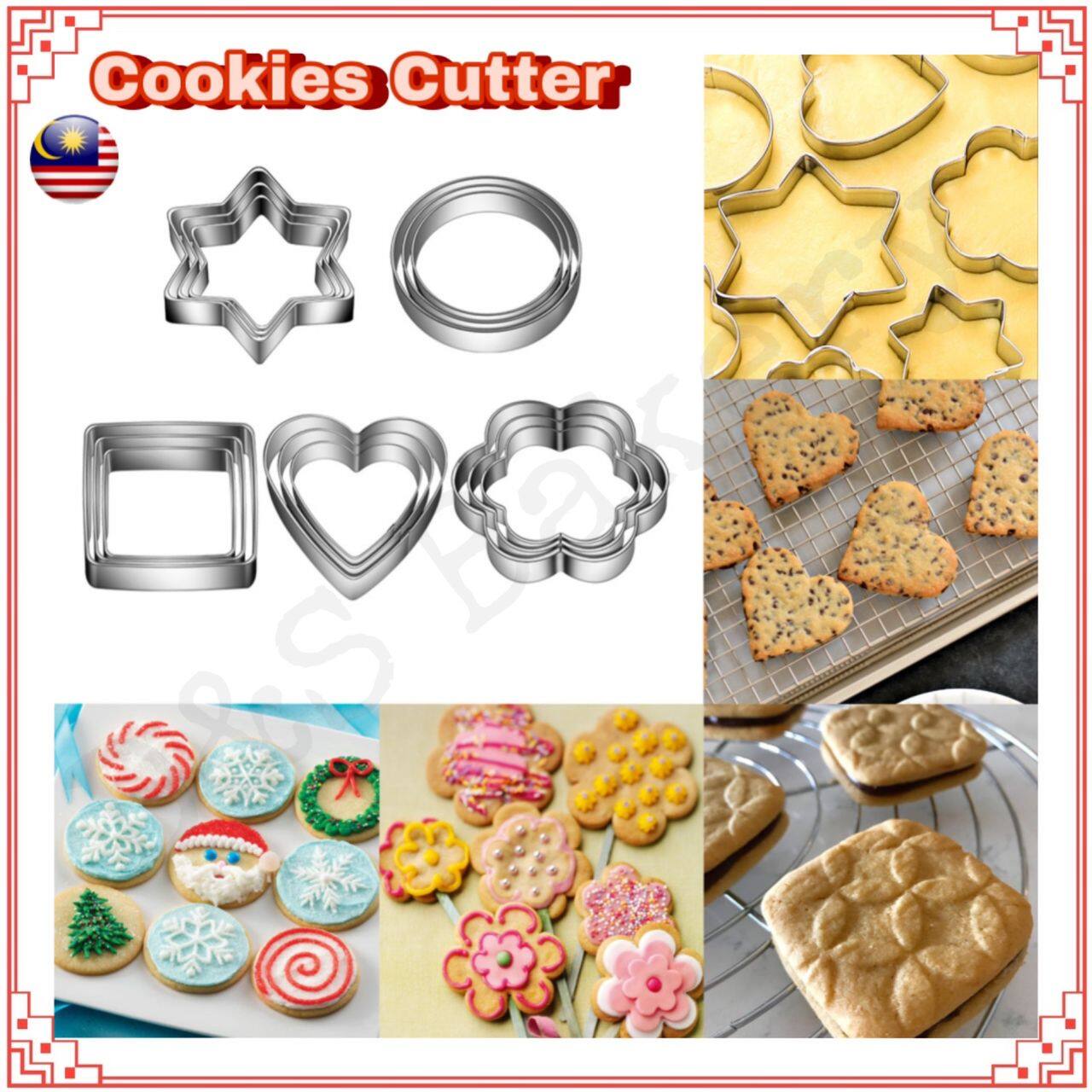 🇲🇾 [Honeycomb Candy Cutter] Stainless Steel Cookies Cutter 3D Biscuit ...