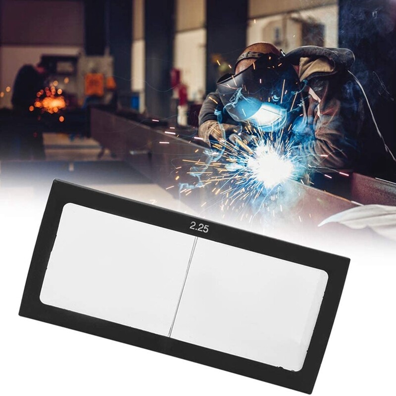 Arc Welding Magnifier Lens Welder Screen Helmet Glass Anti-Glare ...