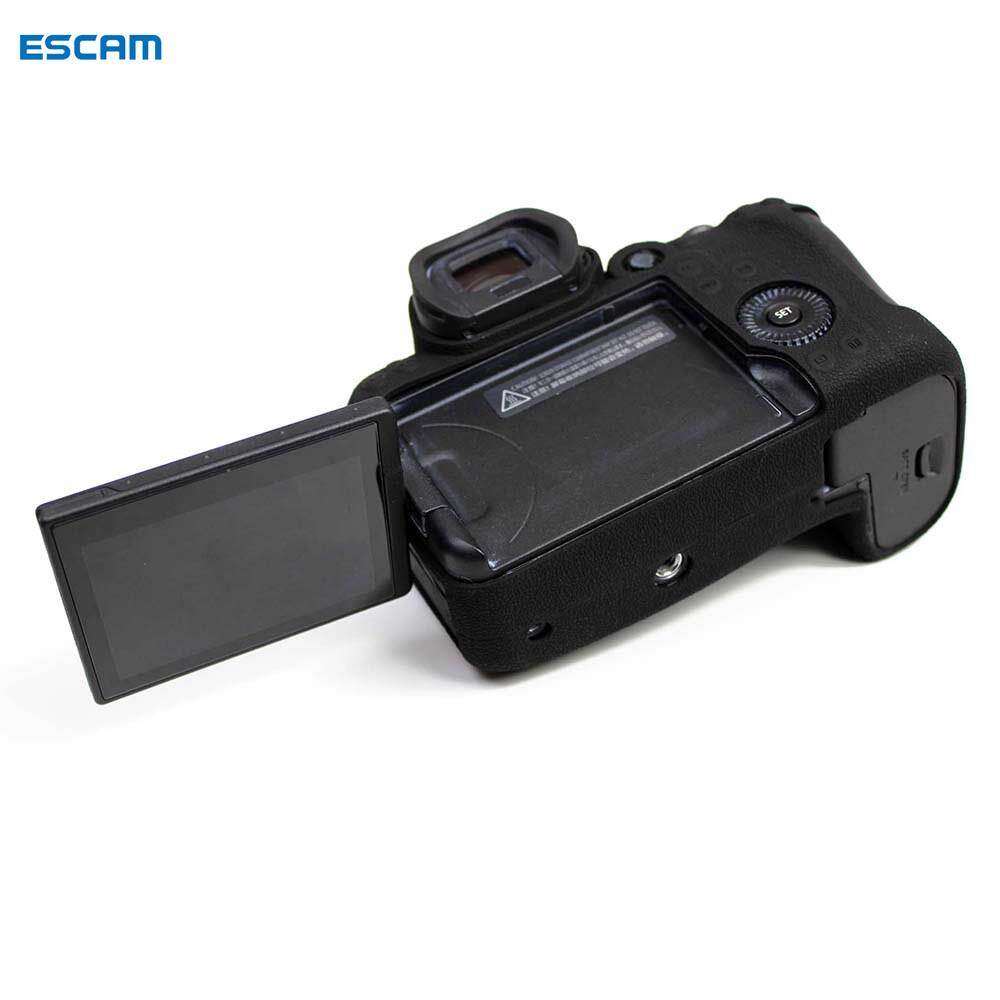 ESCAM กระเป๋ากล้อง Canon Case นุ่มเคสซิลิโคนสำหรับ Canon EOS R6กล้อง ...