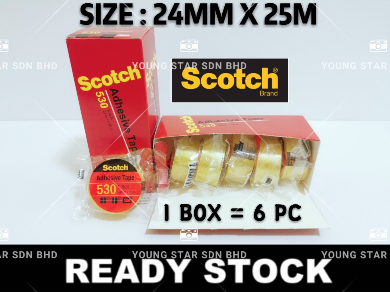 3M Scotch 530 Adhesive Tape | Lazada