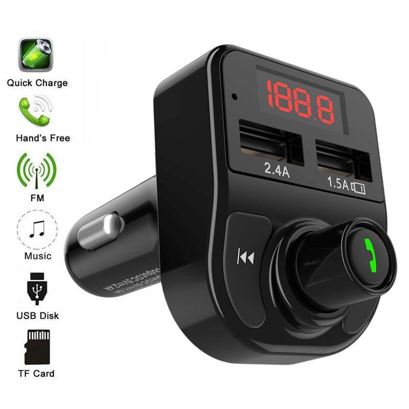 MP3 Player Car Charger Car Bluetooth 5.0 , Wireless FM Transmitter ...