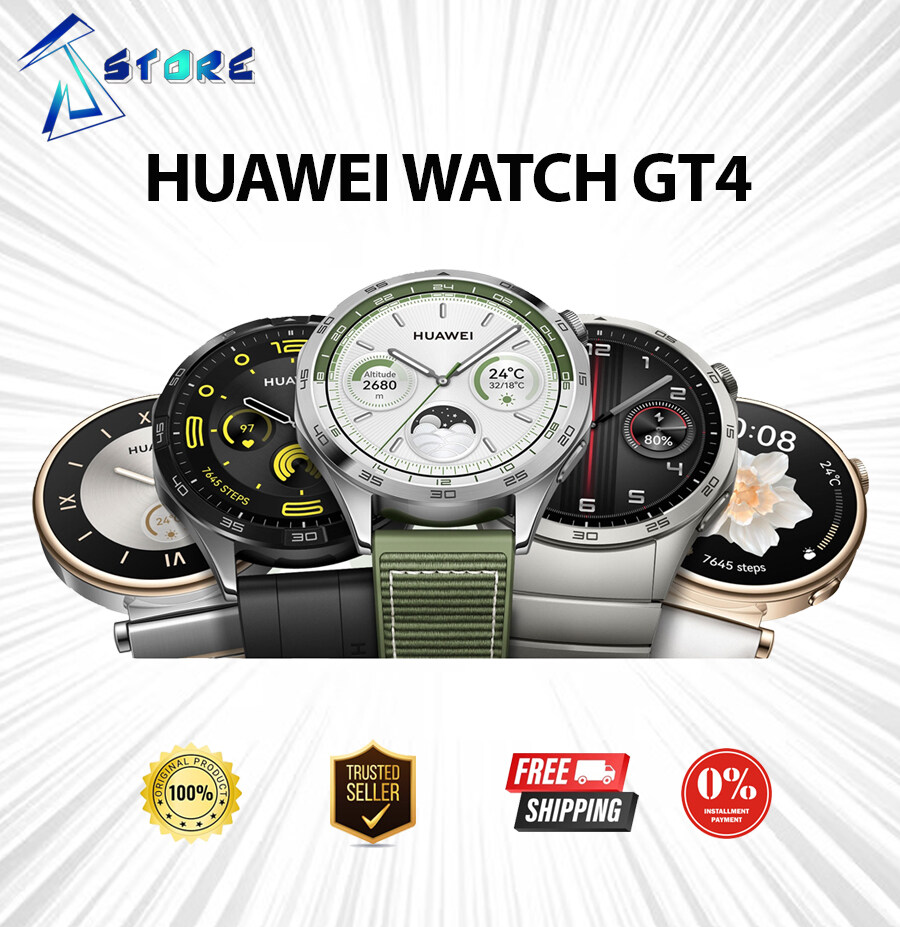 Huawei Watch GT4 Smartwatches - Original Malaysia Set | Lazada