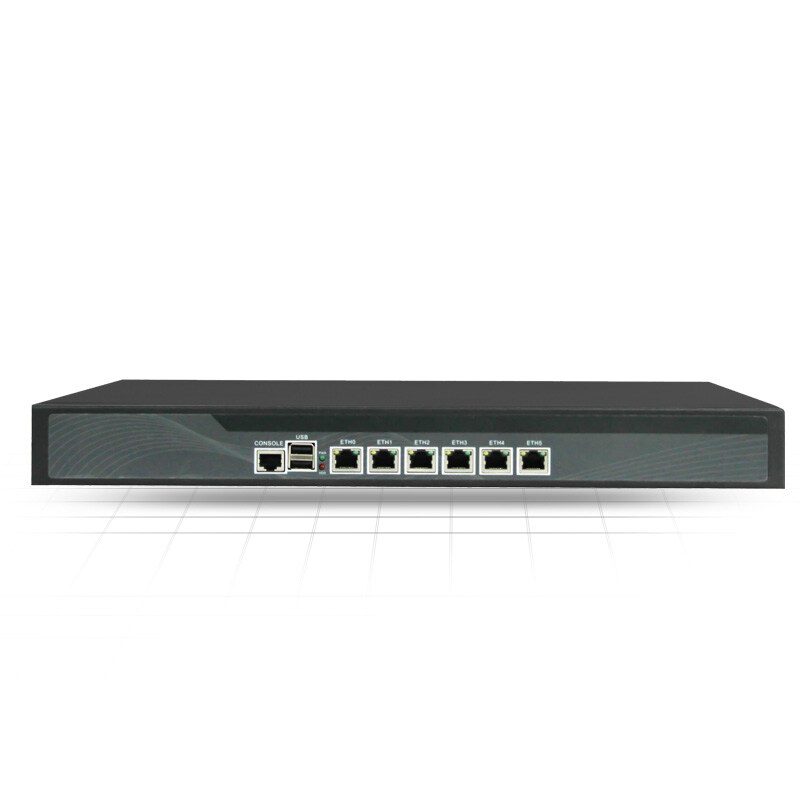 1U Rackmount Firewall Router With 6 Intel Gigabit NICs Intel 10th Gen ...