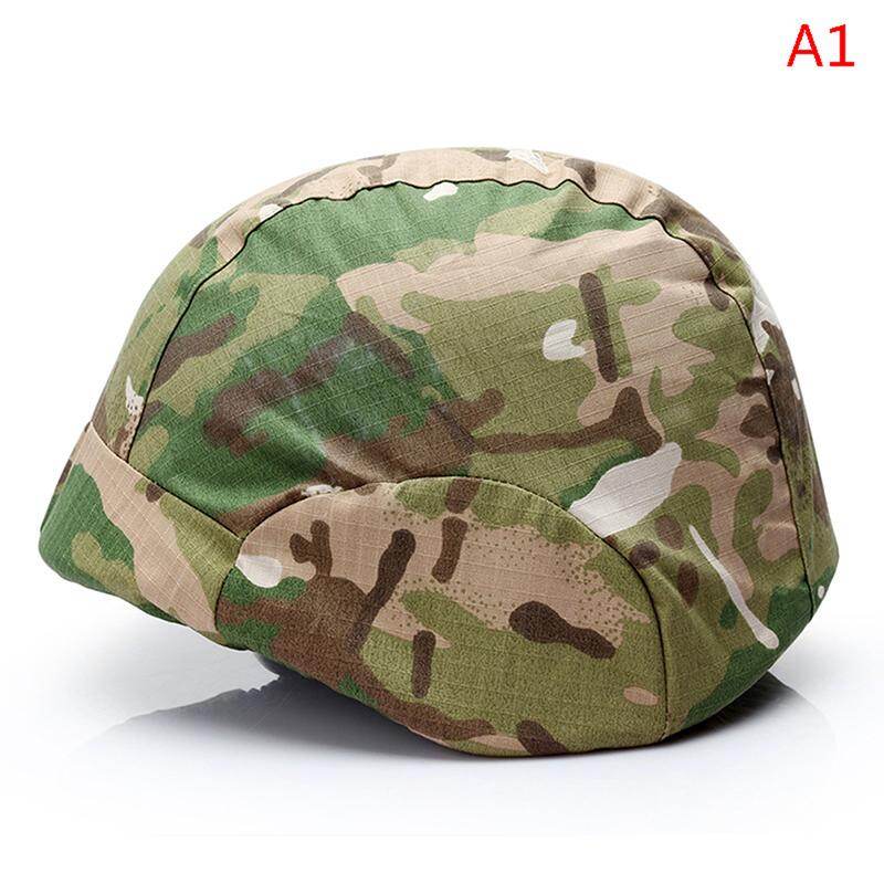 YKS Cotton Military Tactical Camouflage Helmet Cover for Men Helmet ...